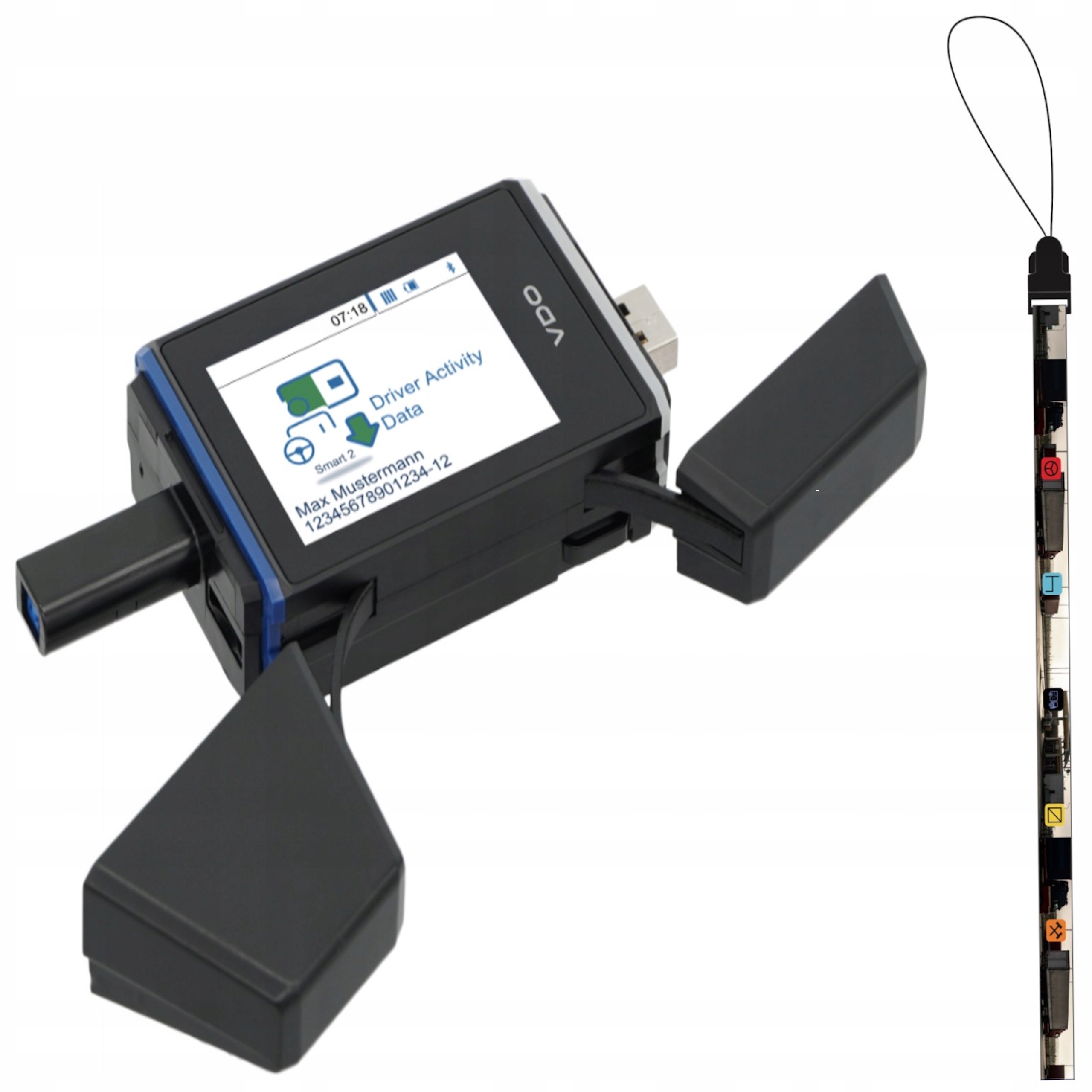 VDO DLK Smart Download Key Czytnik kart kierowców i tachografów 4.1 ...