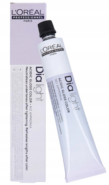 LOREAL DIA LIGHT 9 FARBA DO WŁOSÓW TONER KOLORYZACJA TON W TON 50 ML ...