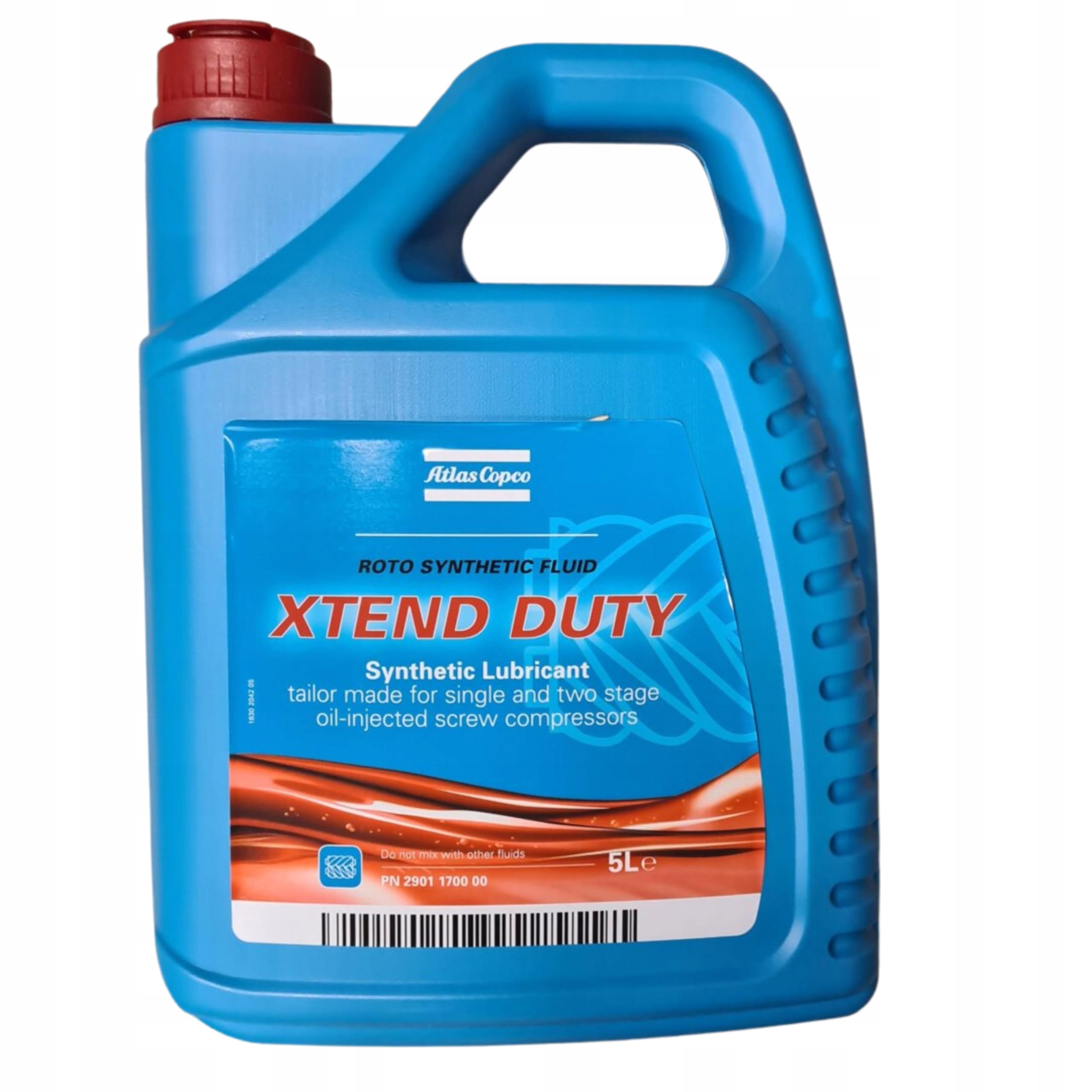 Olej Atlas Copco do sprężarek RXD Roto Synthetic Fluid Xtend Duty (5906335106521) • Cena, Opinie ...