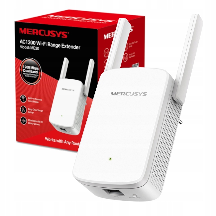 Wzmacniacz sygnału WiFi repeater Mercusys ME30 - Sklep, Opinie, Cena w ...