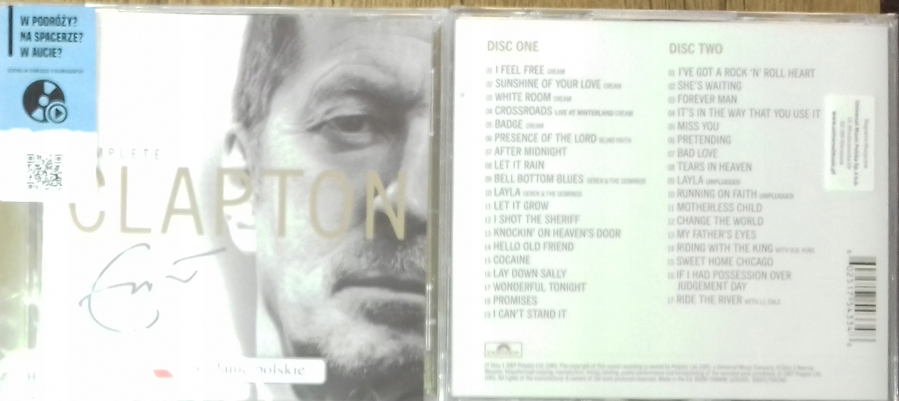 COMPLETE CLAPTON ERIC CLAPTON CD - porównaj ceny - Allegro.pl
