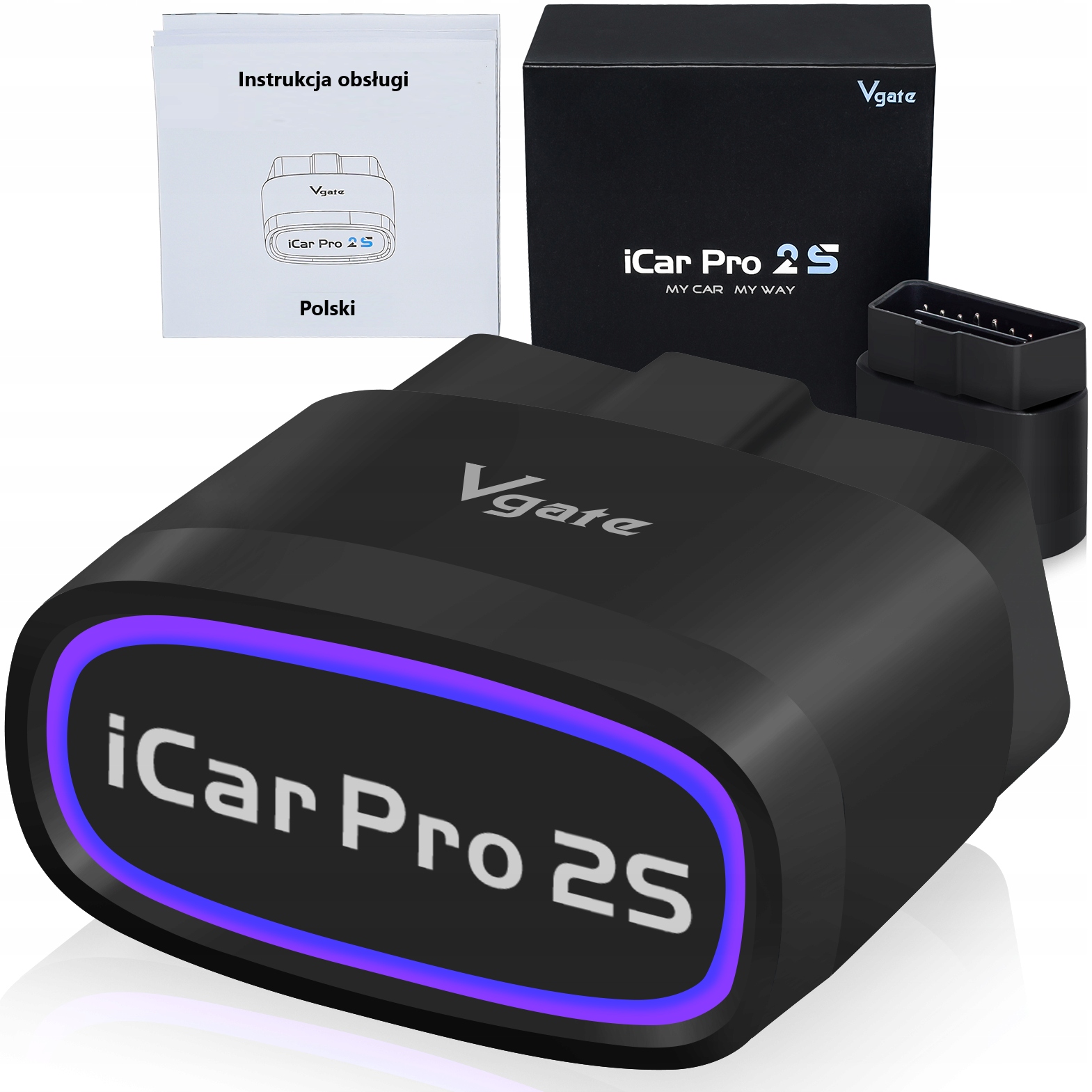 DIAGNOSTICKÉ ROZHRANÍ VGATE ICAR PRO 2S OBD2 ELM327 IOS NOVÉ, VYLEPŠENÉ za 1146.00CZK - Allegro