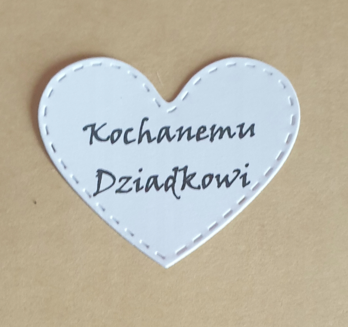 Scrapki napis kochanemu dziadkowi 2 szt • Cena, Opinie • Scrapki 10071726352 • Allegro