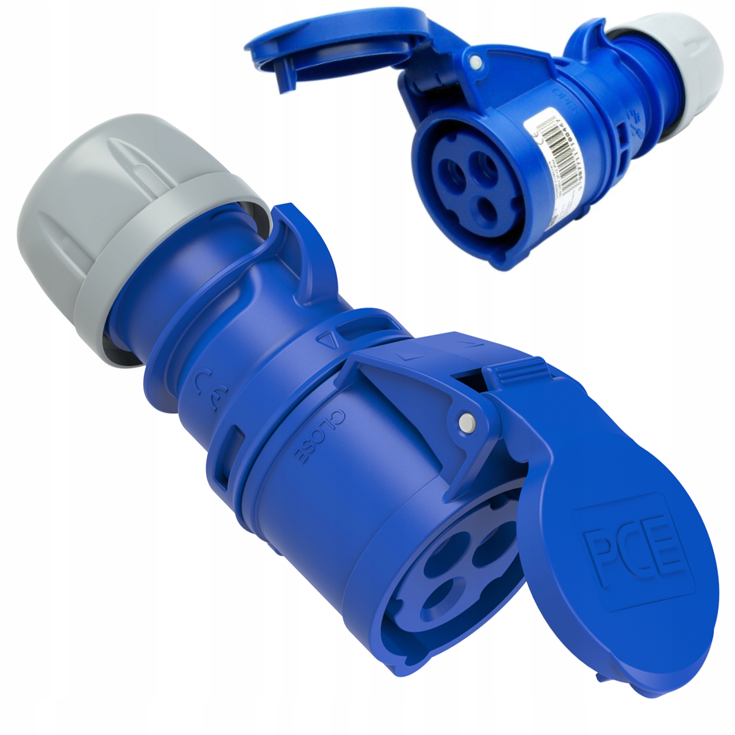 Gniazdo Elektryczne hermetyczne Pce niebieski (5907711100478) • Cena ...