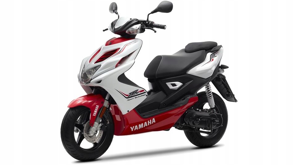 Yamaha Aerox 2014-2017 samolepky dýha bílo-černá za 845.00CZK - Allegro