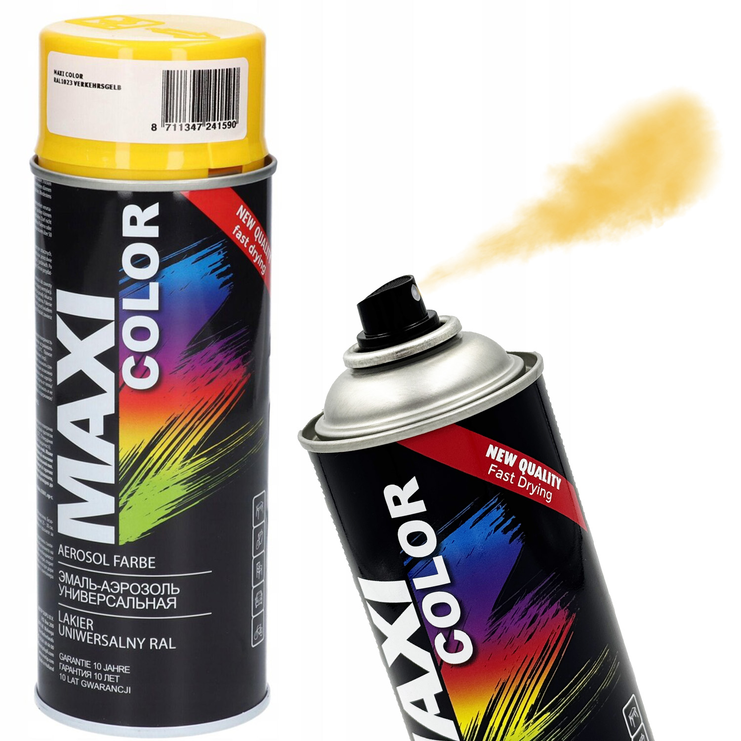 Lakier akrylowy Motip Maxi Color żółty 400 ml 8711347241590 za 13.50PLN ...