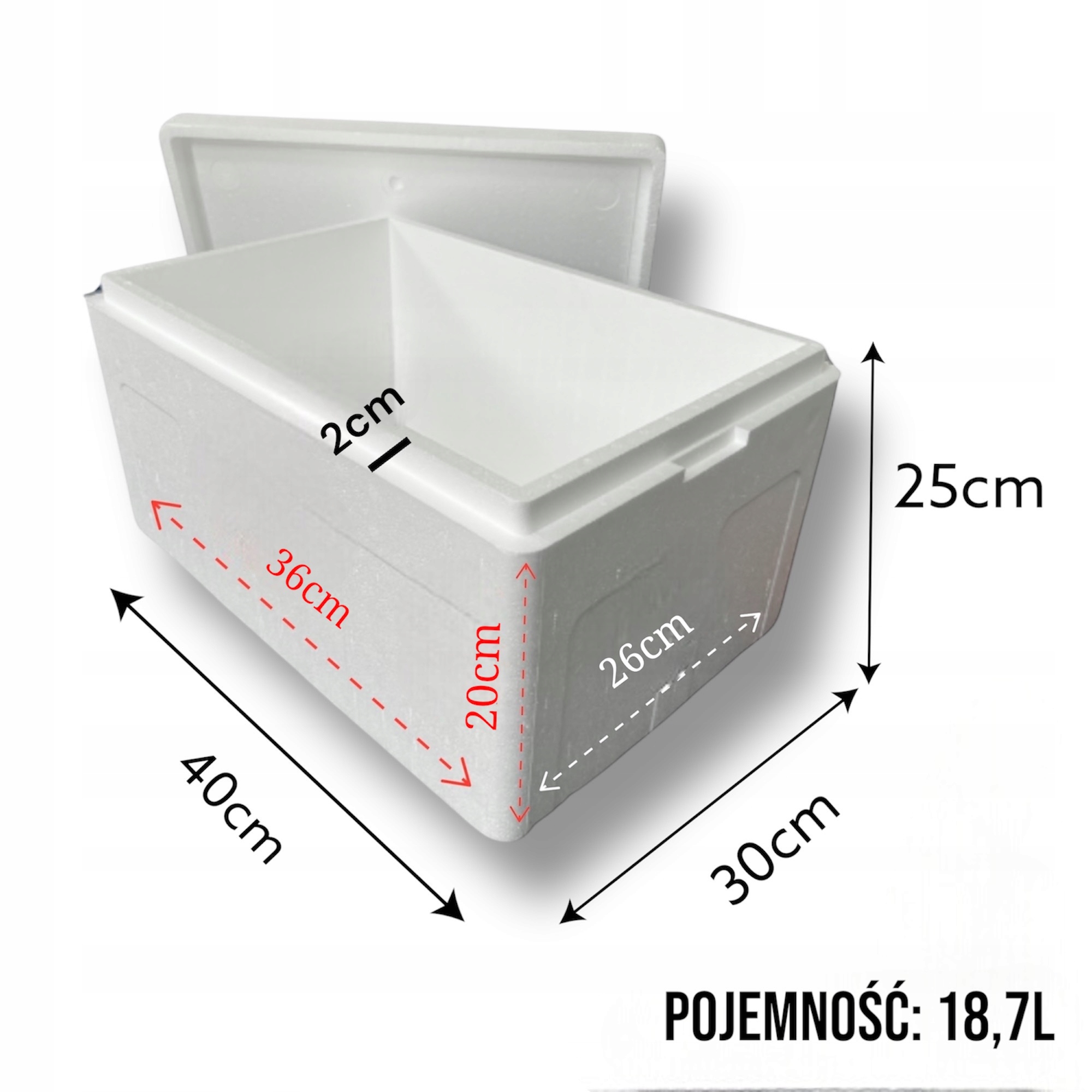 Styrobox 5l - Niska cena na Allegro