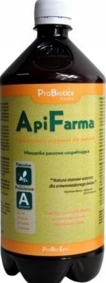 ApiFarma 1L PROBIOTYK dla pszczół POKARM probiotyk APIFARMA 1L pszczoły ...