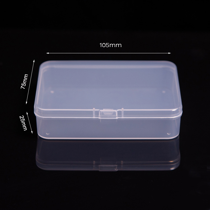 Mini Plastic Box Rectangular Box Translucent B 13268810072 - Allegro.pl