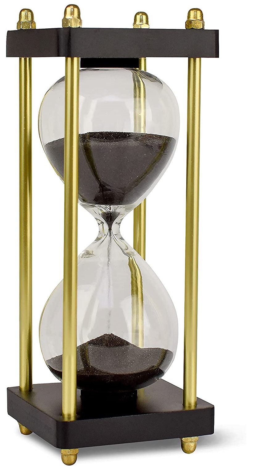 KLEPSYDRA PIASKOWA OZDOBNA ZŁOTA DEKORACYJNA 15MIN (5099926420561 ...