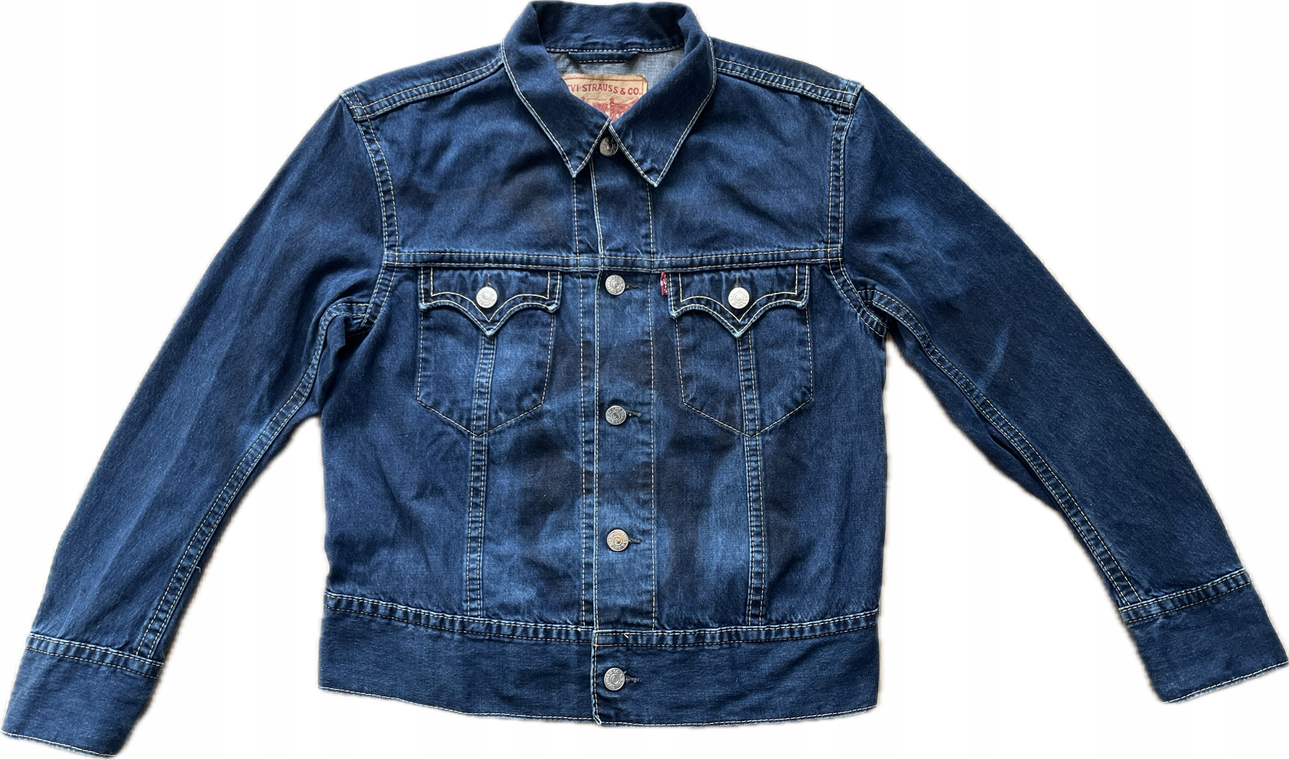LEVI'S 70901 WESTERN DENIM MENS BLUE JACKET VINTAGE MĘSKA KURTKA JEANS ...