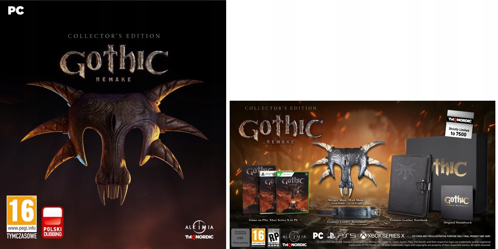 GOTHIC REMAKE EDYCJA KOLEKCJONERSKA PL PC - Stan: nowy 1199 zł - Sklepy, Opinie, Ceny w Allegro.pl