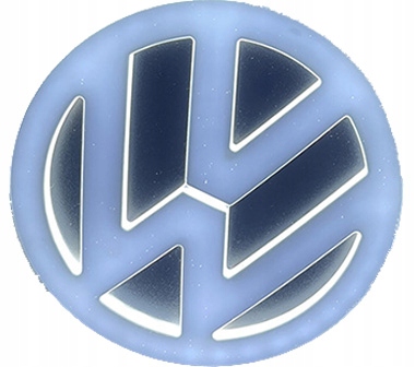 VW LED LOGO EMBLEMAT na Grill podświetlenie Białe Emblemat_static_vw ...
