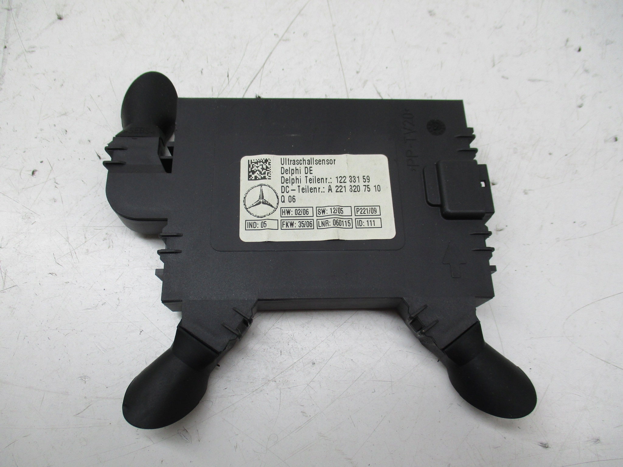 mercedes W221 s klasa sensor czujnik ruchu A2218207510 moduł sterownik ...