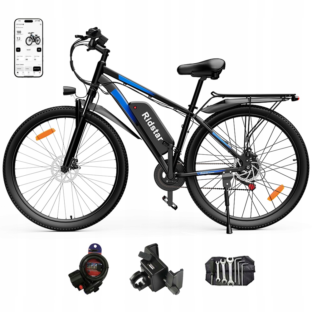 Pojazd Elektryczny Ridstar S29 pro 48V/21Ah 1000W 50KM/H Shimano 21S Z ...