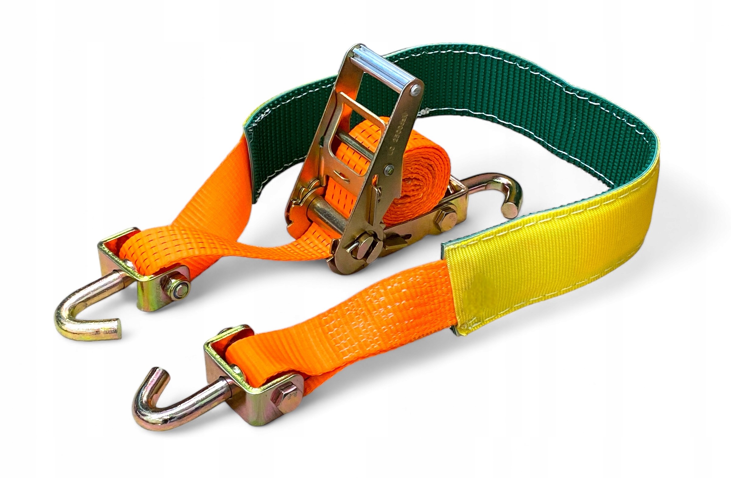 Tréler rögzítő heveder GUMIVAL 3m / 5T / 3 kampó, (5906702270381) • Ár ...