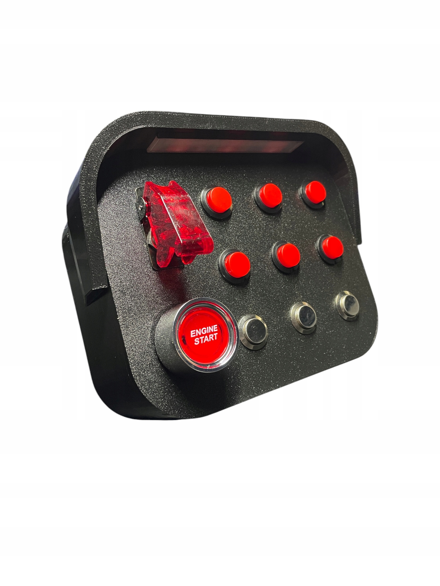 Button Box simulátor Euro Truck + zapalování ETS ATS tlačítko Start ...