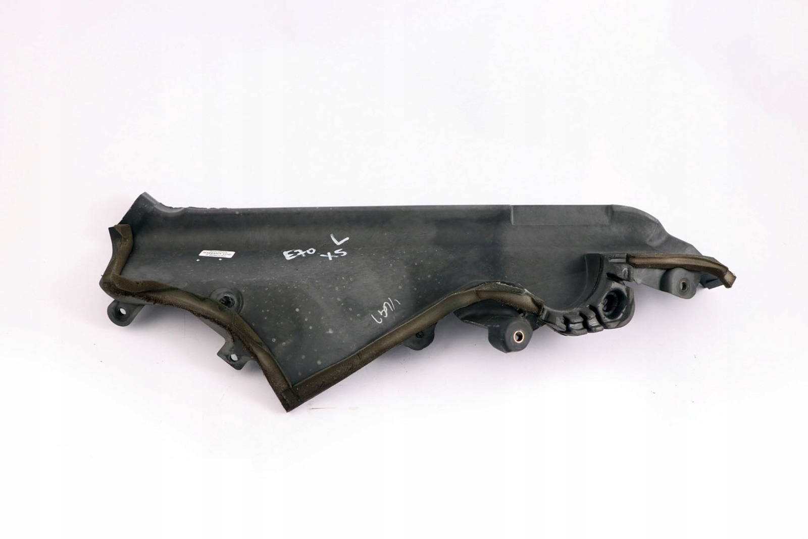 7169419 BMW X5 X6 E70 E71 UNDER WINDSHIELD WALL PARTITION LEFT