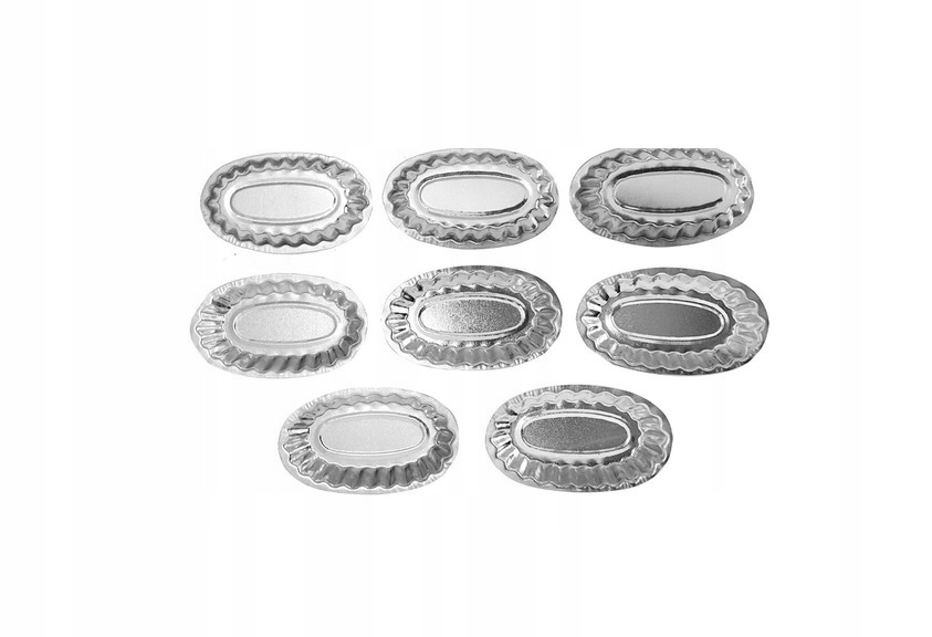 FORMIČKY NA TARTALETKY SKIN NA PEČENÍ, OVÁLNÉ KOLÁČE za 52.00CZK - Allegro