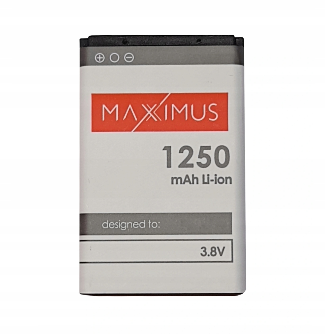 Bateria Do Nokia Maxximus 1250 mAh - Sklep, Opinie, Cena w Allegro