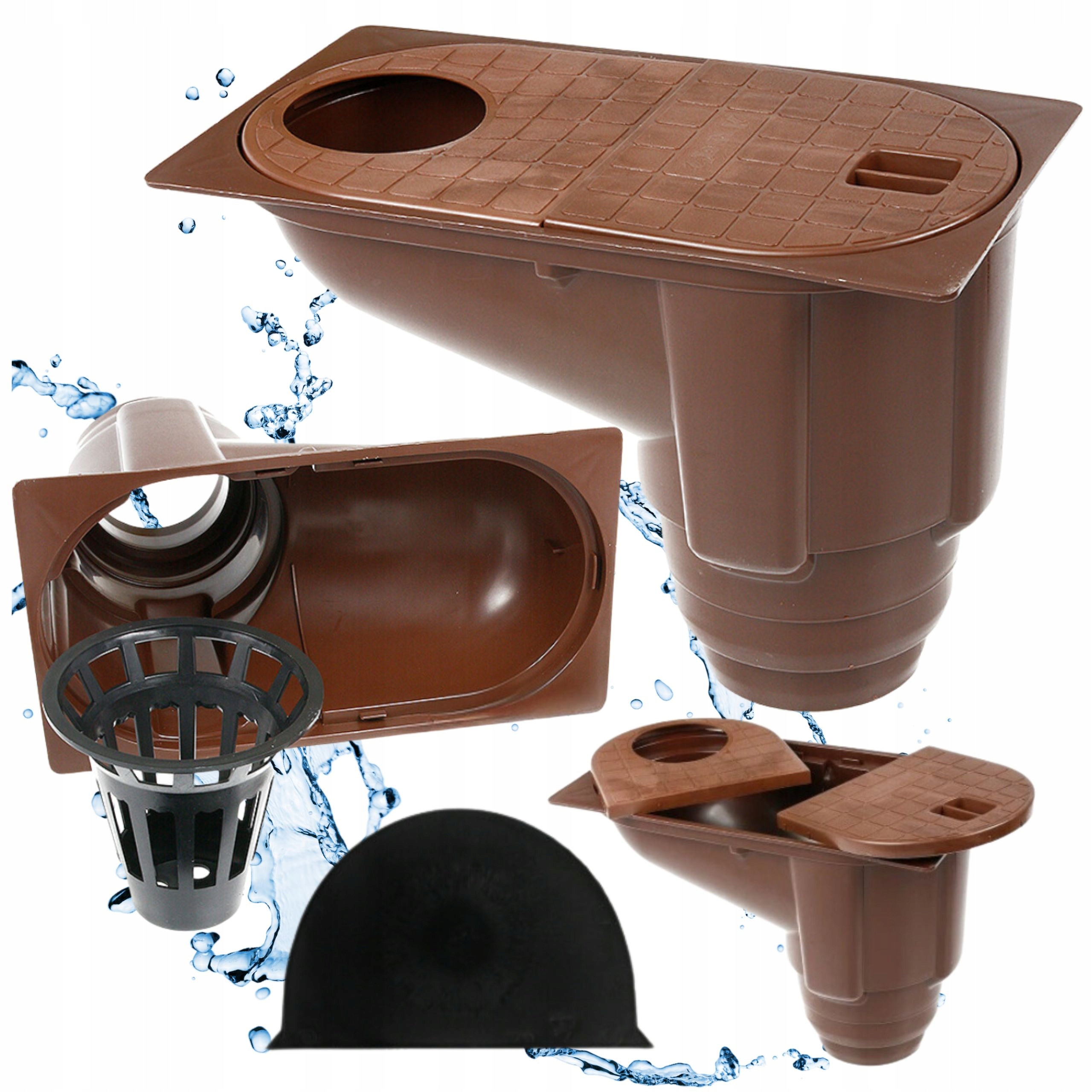 Osadnik Rolmarket 110 mm brązowy (5902288217659) • Cena, Opinie • Rynny ...