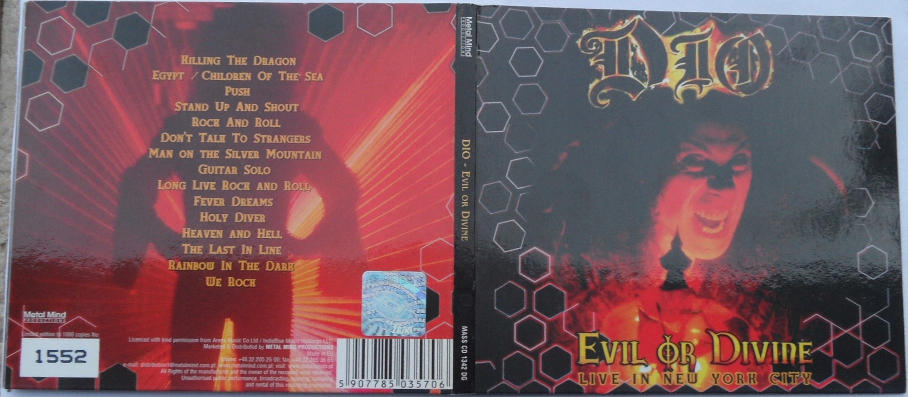 Evil Or Divine - Live In New York City Dio CD • Cena, Opinie - Allegro