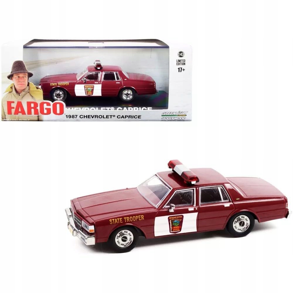 Greenlight Collectibles - 1/43 Fargo 1996 Chevrolet Caprice Minnesota ...