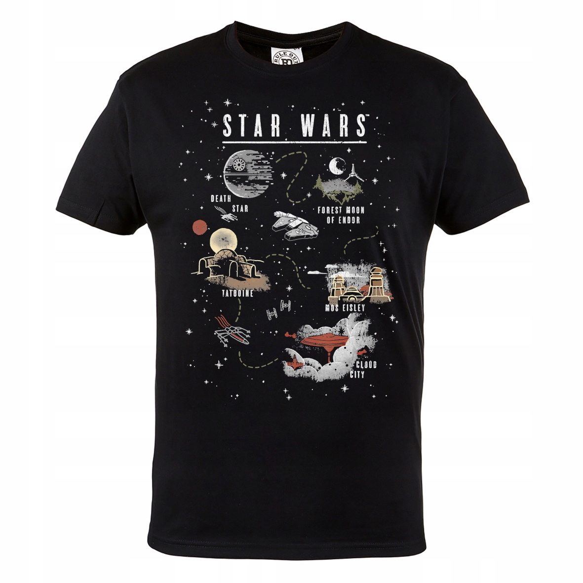 KOSZULKA STAR WARS GWIEZDNE WOJNY GWIAZDA ŚMIERCI • Cena, Opinie • T-shirty 12774721656 • Allegro