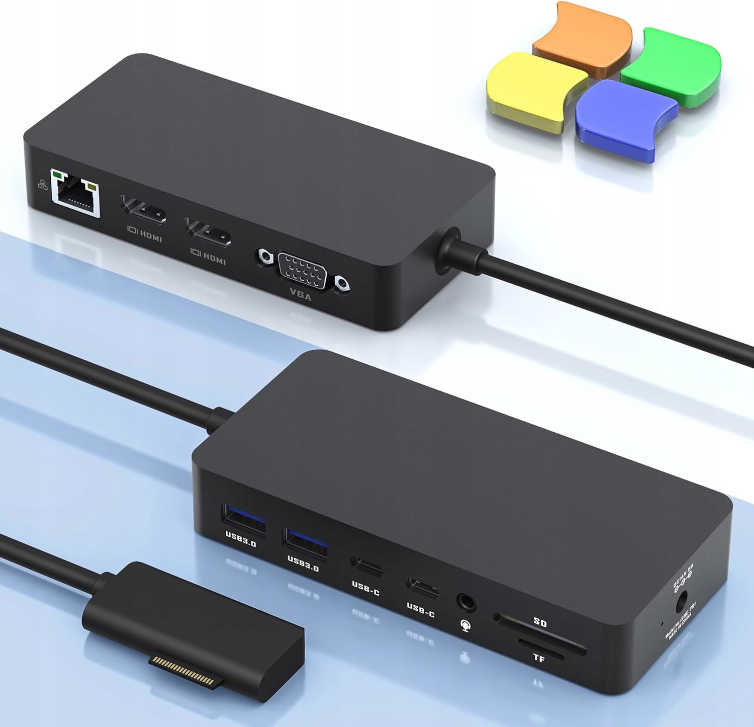 Stacja dokująca Microsoft Surface Dock z HDMI i VGA dla Surface Pro ... Stacja dokująca Microsoft Surface Dock z HDMI i VGA dla Surface Pro ...