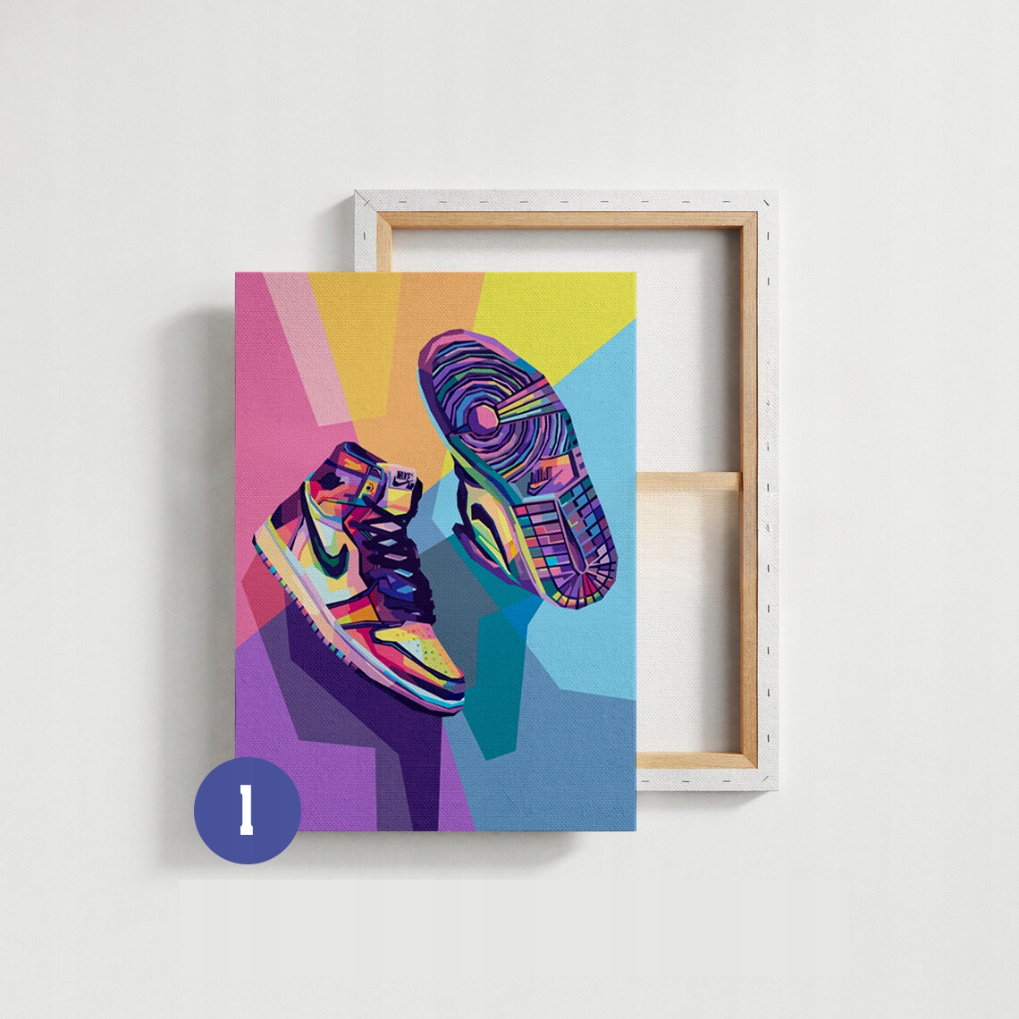 Obraz na płótnie sneakers, buty, Jordan, Nike, AIr force 1, Różne 70x50 ...