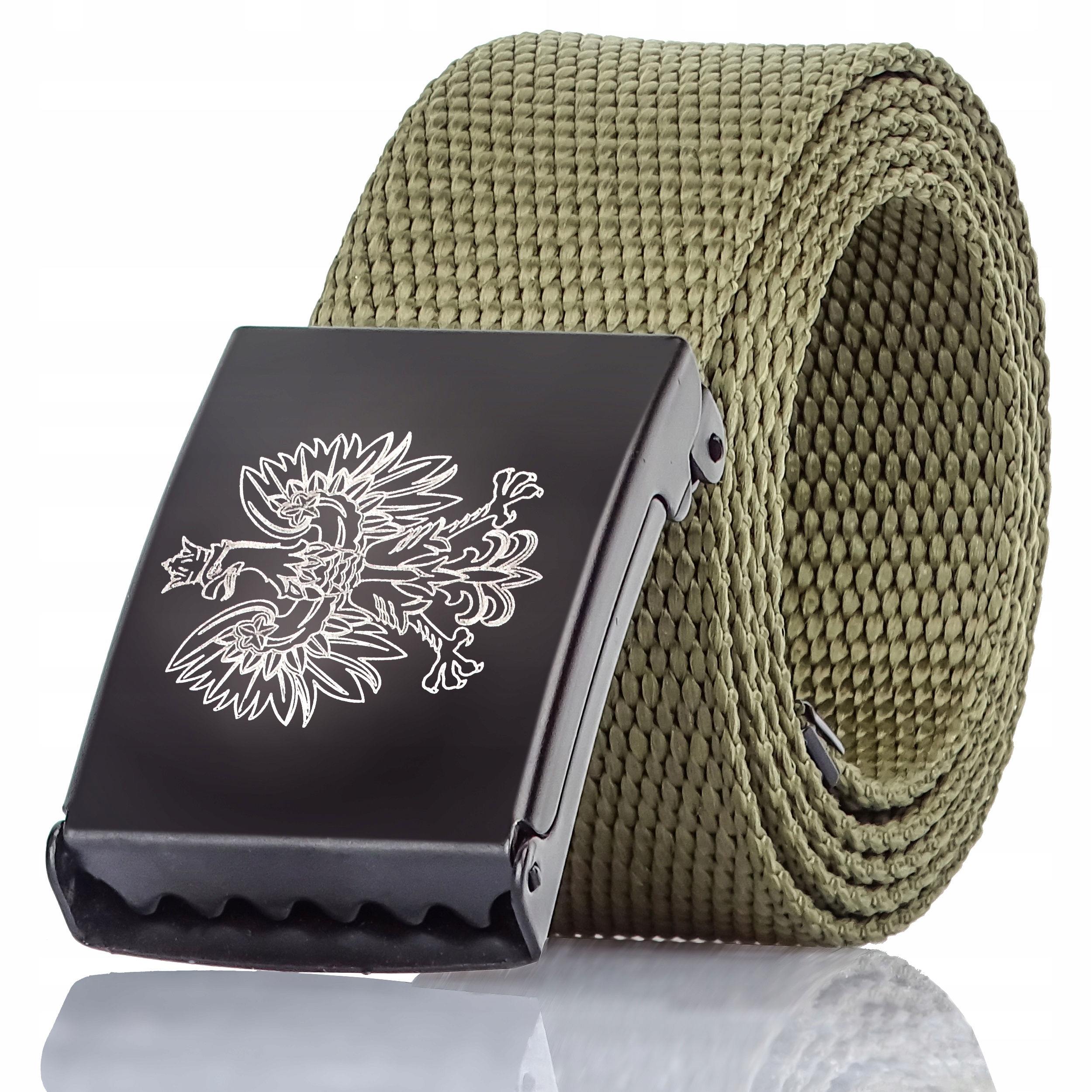 PASEK Parciany PATRIOTYCZNY Orzeł POLSKI MĘSKI (5905398327782) • Cena ...