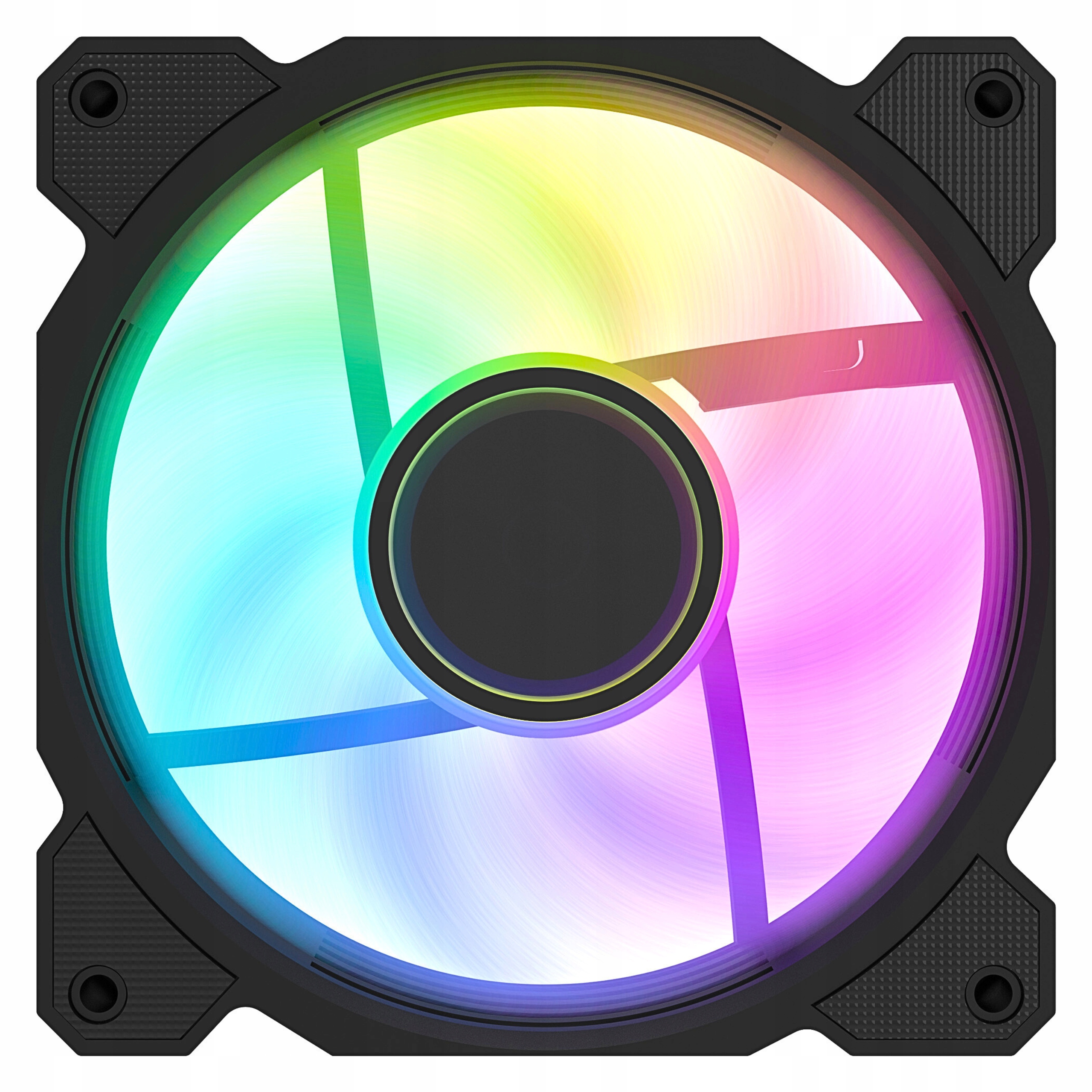 Ventilátor DarkFlash 120 x 120 mm DR08 BLACK - Allegro