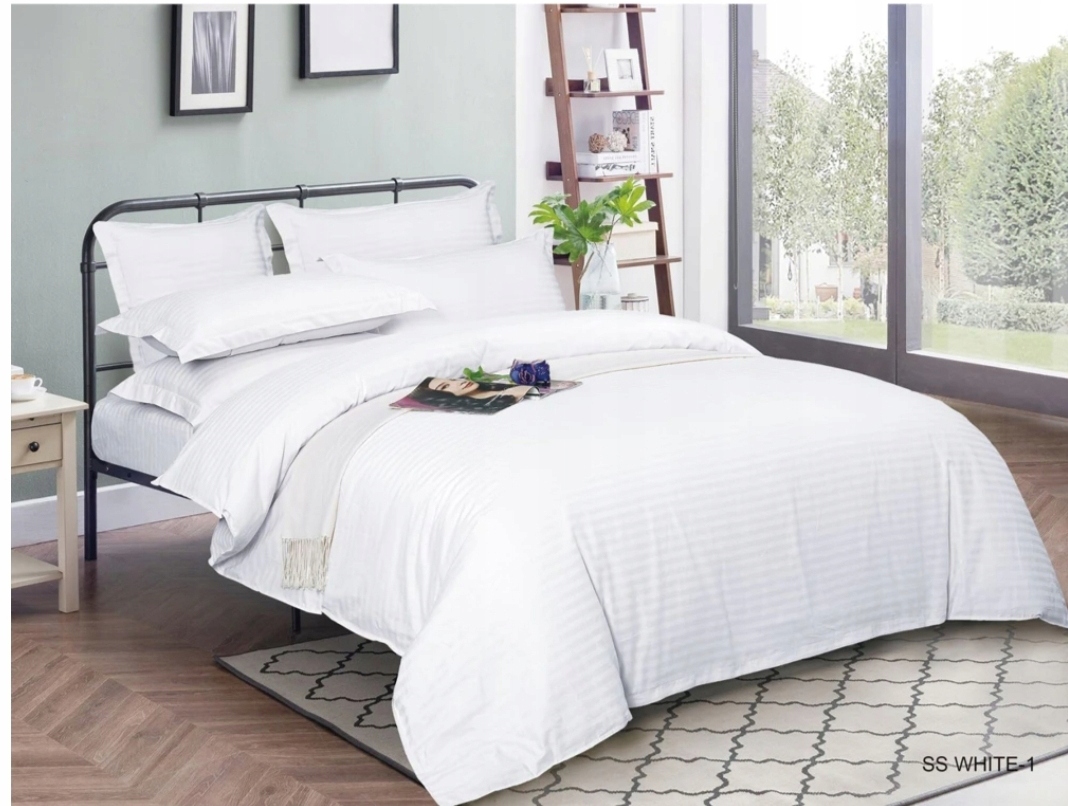 Pościel hotelowa Adamaszek Turcja 160×200+2 jaski GRATIS (5906168986406 ...