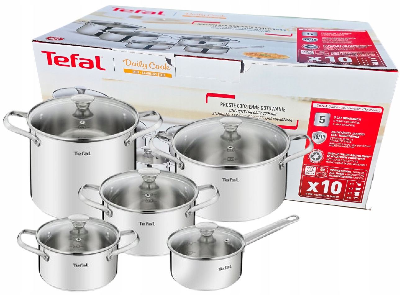 Garnki Tefal Daily Cook - Niska cena na Allegro