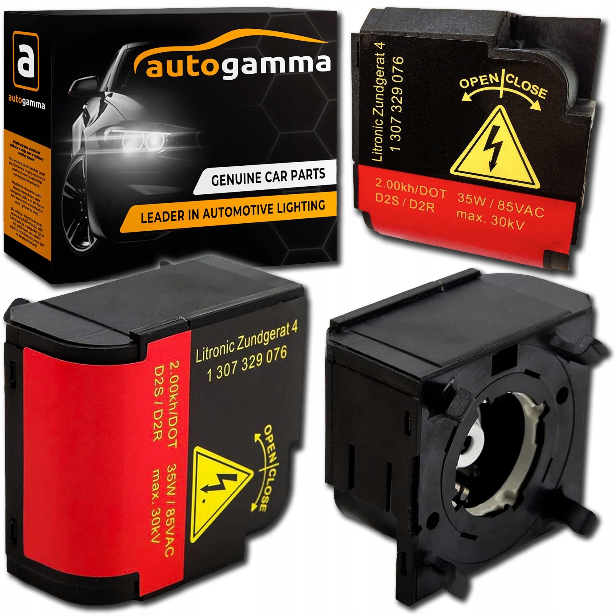 Starter Zapłonnik Xenon D2S D2R 1307329076 AL BOSCH HELLA za 84.99PLN z ...