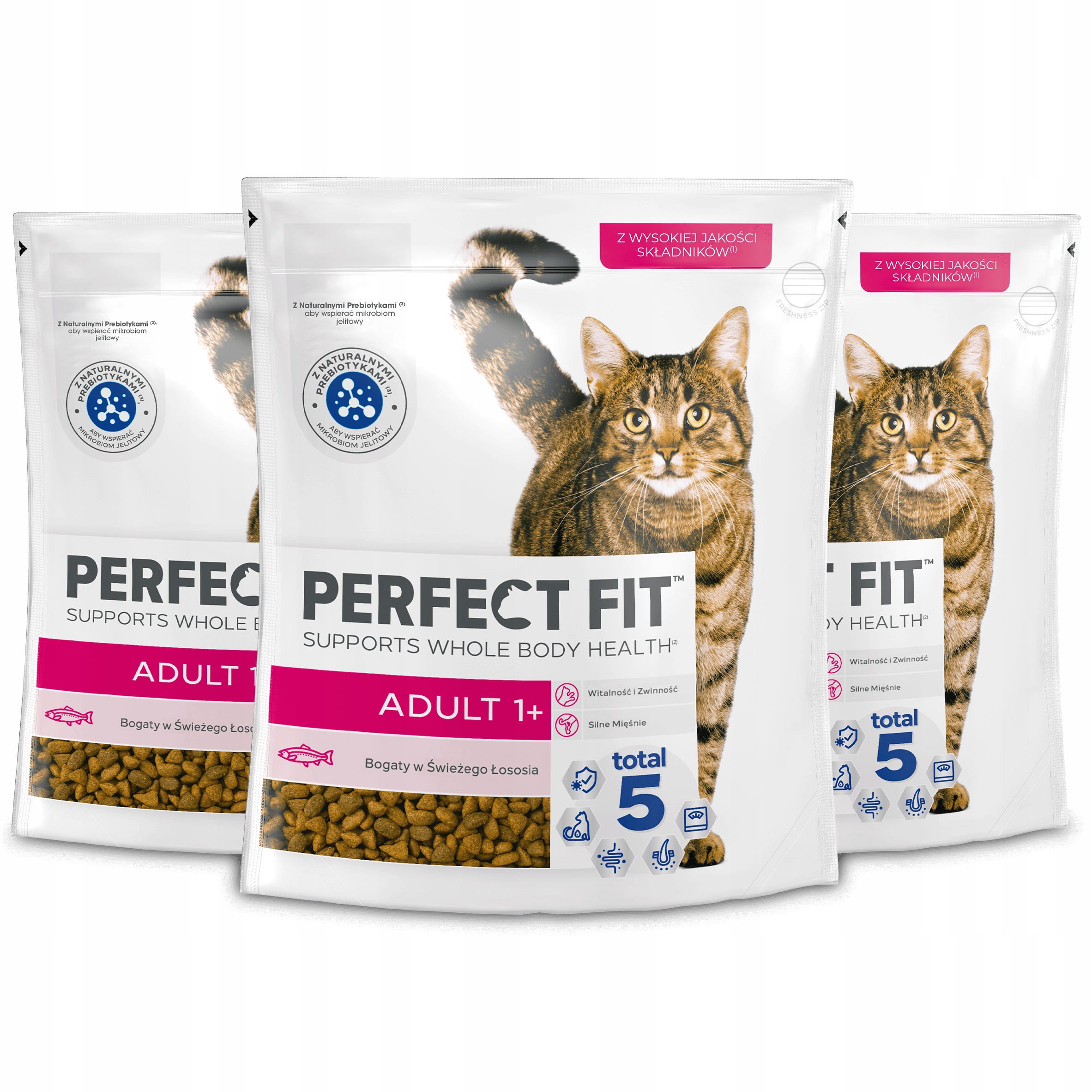 PERFECT FIT (Adult 1+) 3x750g Bogaty w Łososia 13810739692 - Allegro.pl PERFECT FIT (Adult 1+) 3x750g Bogaty w Łososia 13810739692 - Allegro.pl
