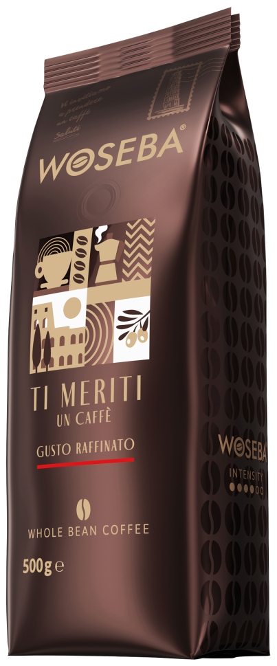 Woseba Ti Meriti Gusto Raffinat 500g kawa ziarno (5901123187102) • Cena ...