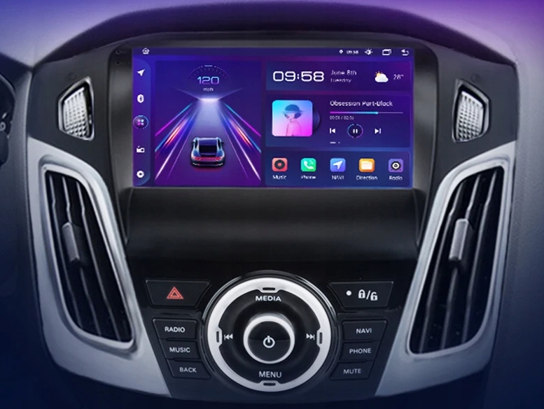 Radio nawigacja Android Ford Focus MK3 2010-2018 WiFI GPS BT - Sklep ...