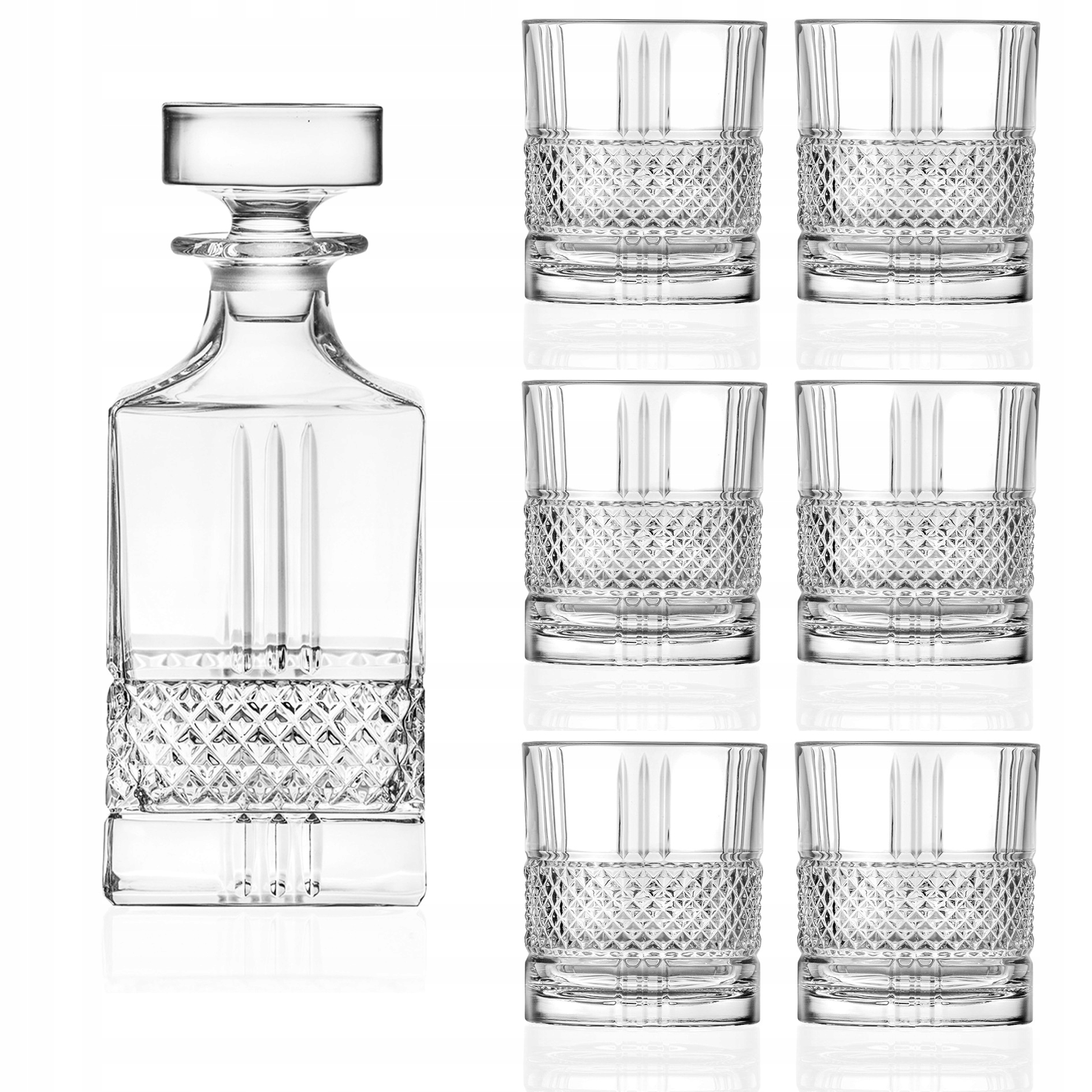 Karafka szklanki whisky 1+6 Brillante RCR PREZENT (73358020206) • Cena ... Karafka szklanki whisky 1+6 Brillante RCR PREZENT (73358020206) • Cena ...