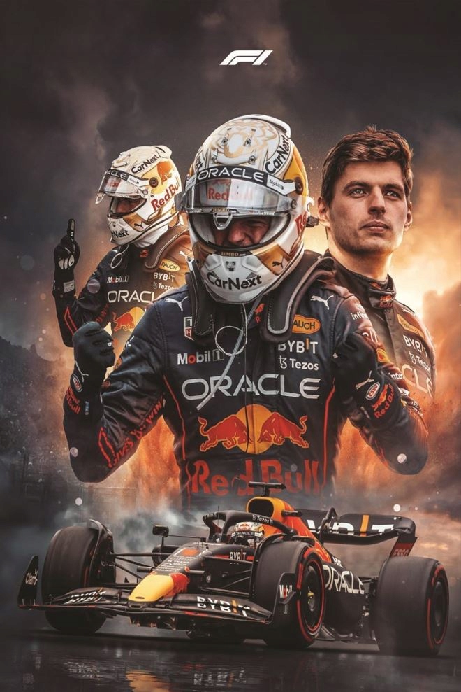 Plakat Max Verstappen - Niska cena na Allegro.pl