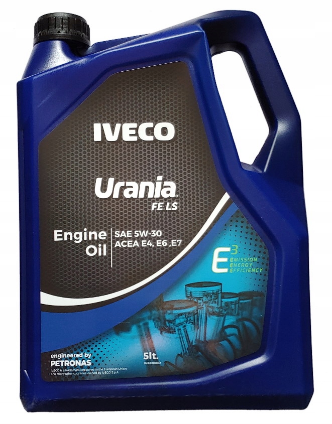 PETRONAS URANIA FE LS 5W30 5L ACEA E4/E6/E7 IVECO 13545019 za 238,99 zł z WYSYŁKA 24H - Allegro ...