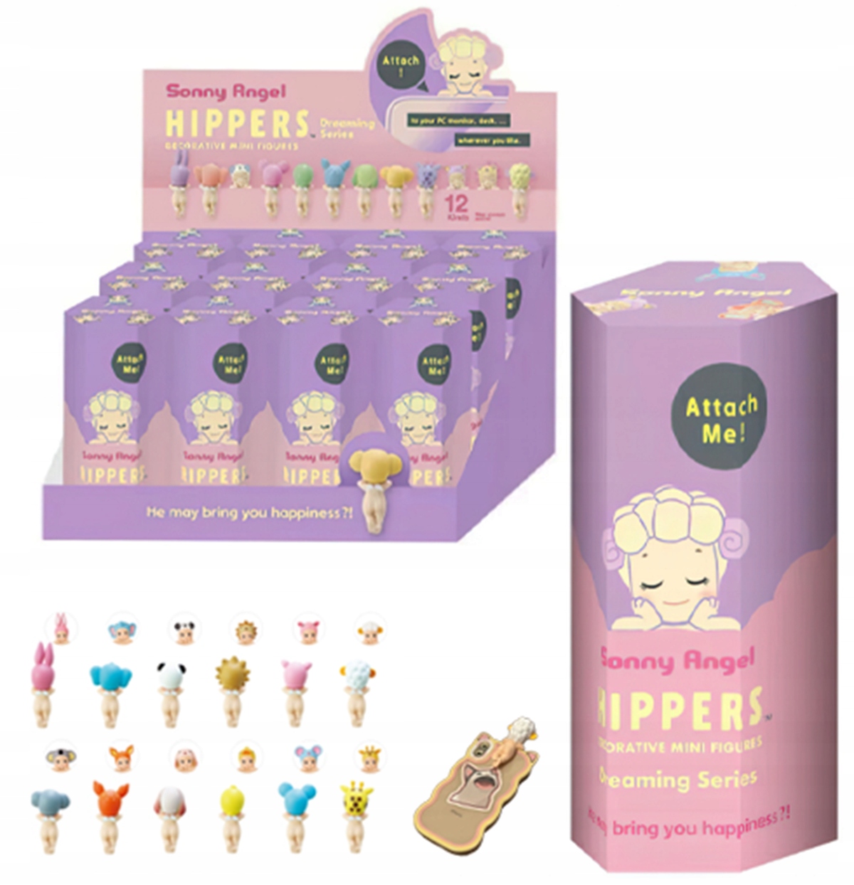 SONNY ANGEL FIGURKA MINI LALKA HIPPERS Z KOLEKCJI MAŁE ZWIERZĘ NA ...