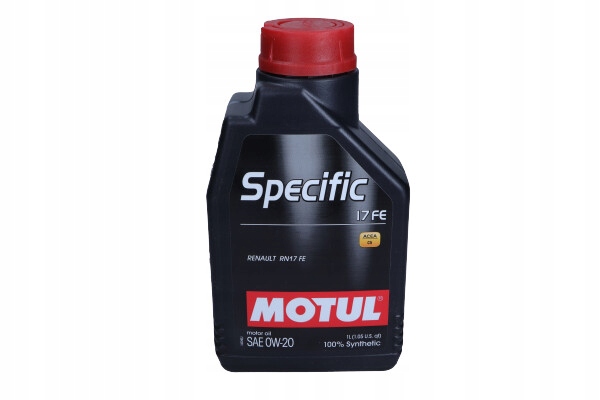Olej silnikowy SPECIFIC (1L) SAE 0W20 ; ACEA C5; RENAULT RN17 FE ...