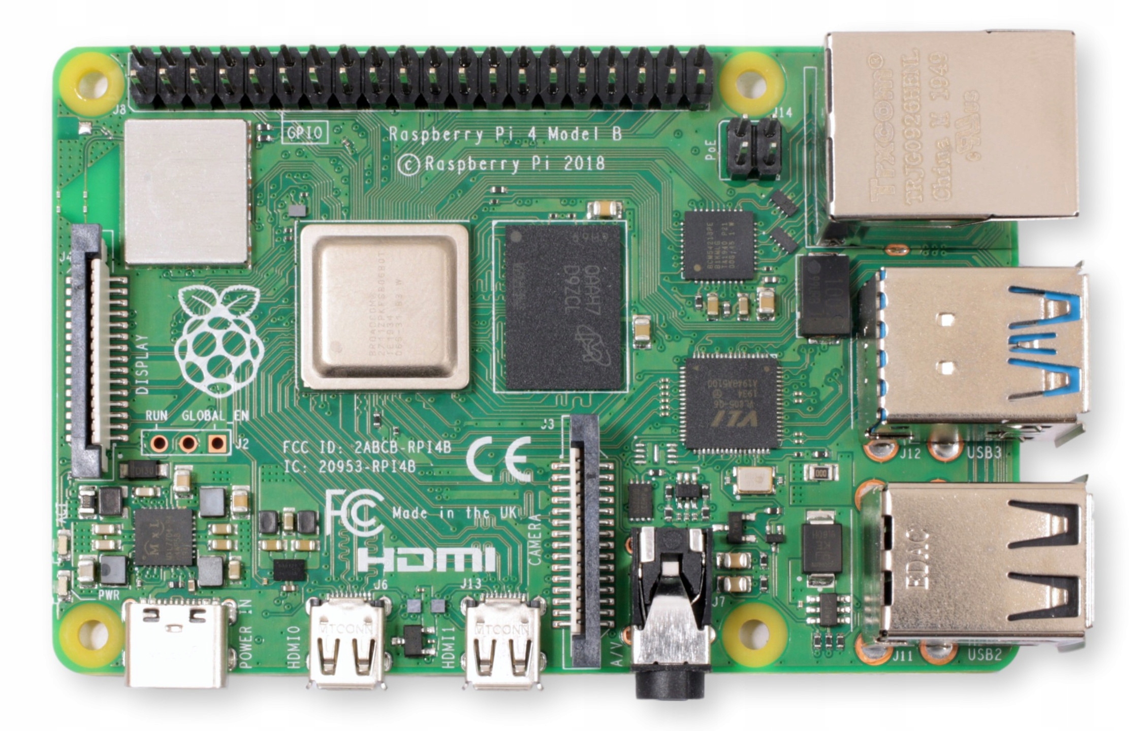 Raspberry Pi 4 Model B (8 GB), RPI4-MODBP-8GB - Allegro