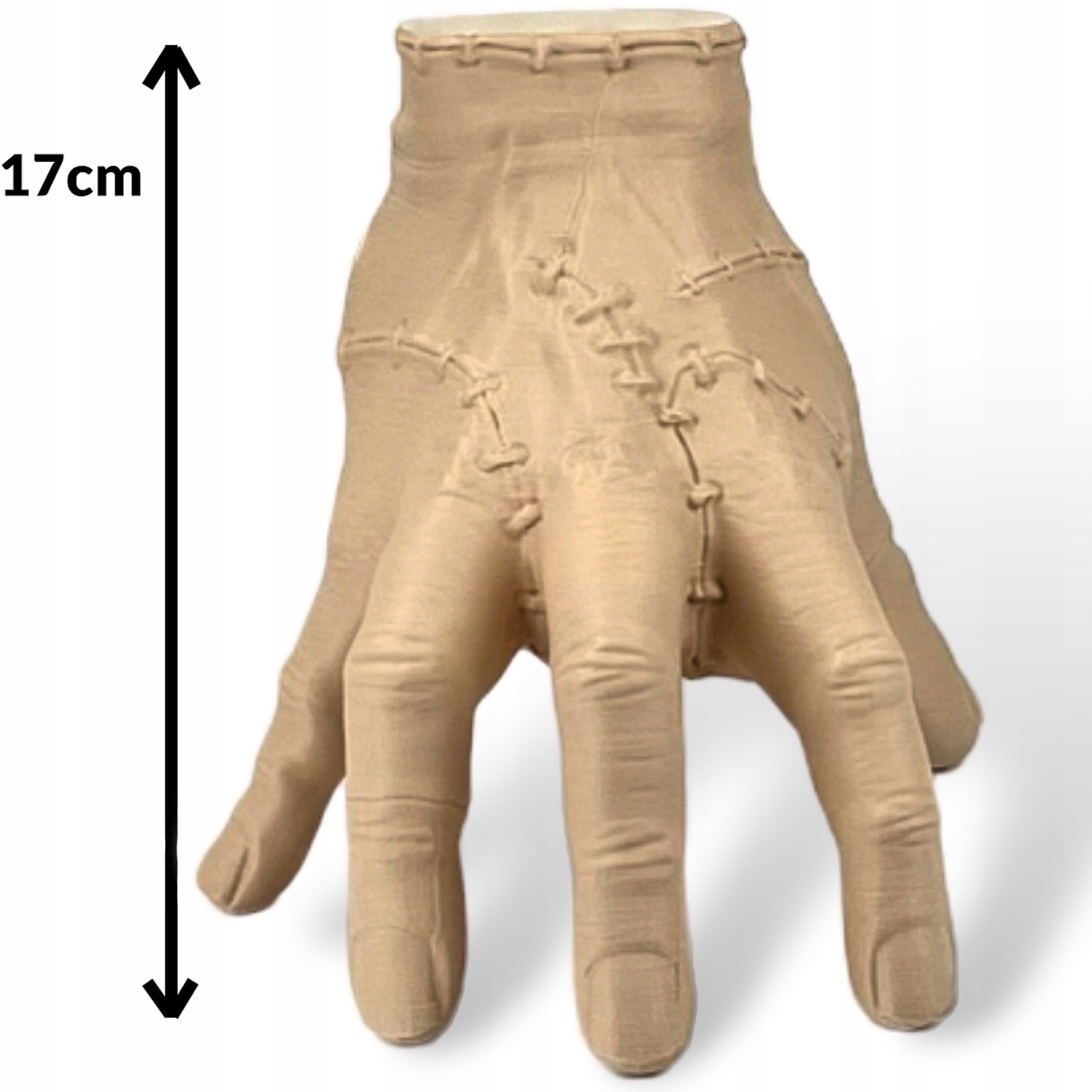 Duża figurka Wednesday Addams ręka 17cm rączka dłoń EKO THING Halloween ...