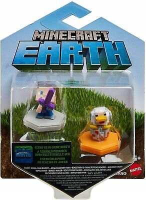 Minecraft Boost Attacking Steve Mini Figure and chicken za 549 Kč - Allegro