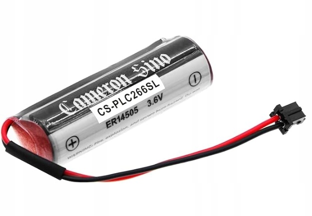 (C5) MITSUBISHI M70 akkumulátor 2,6Ah 3,6V Li-MnO2 PLC (2060 ...