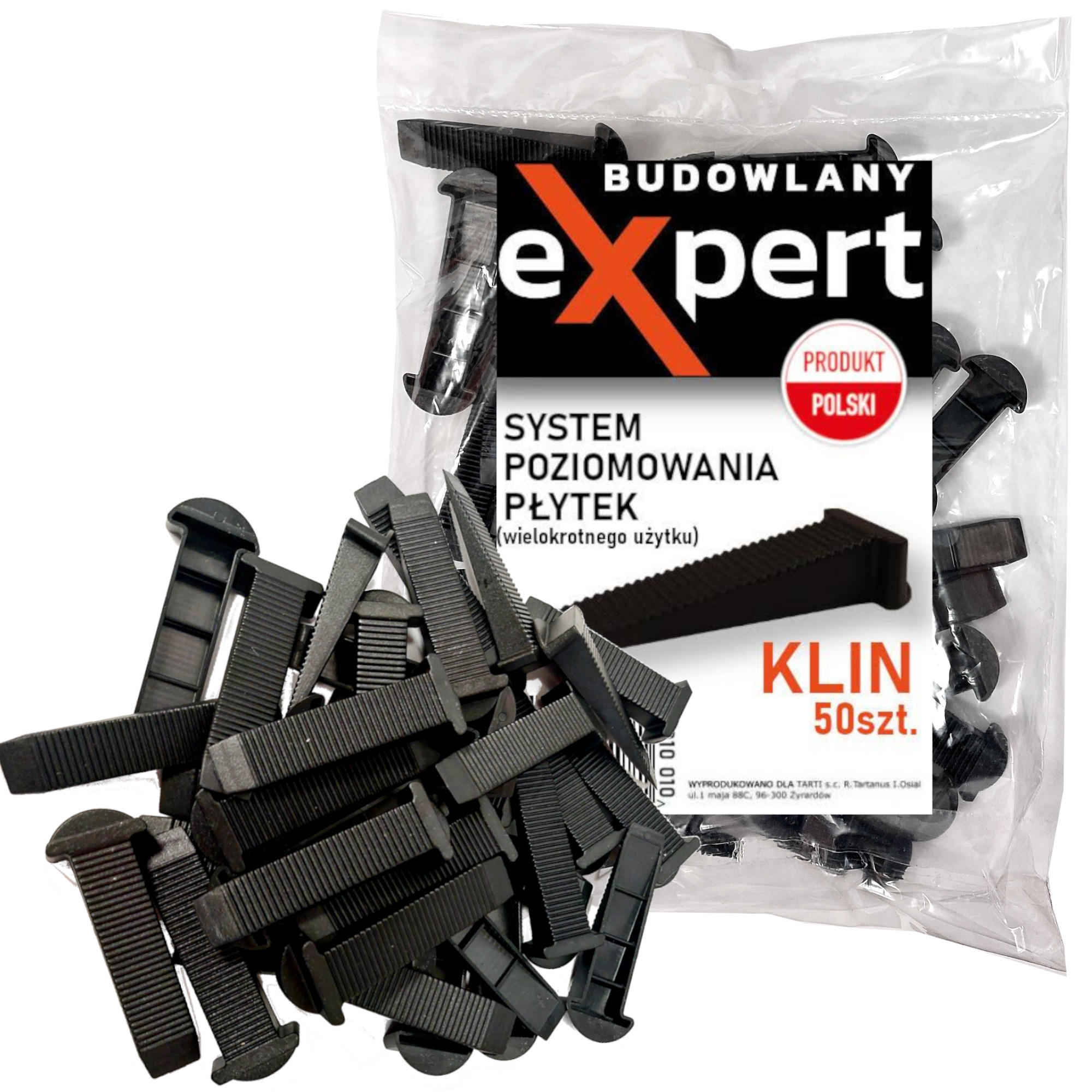 System Poziomowania Płytek Be Klin Kliny 50szt 5906750290881 Cena