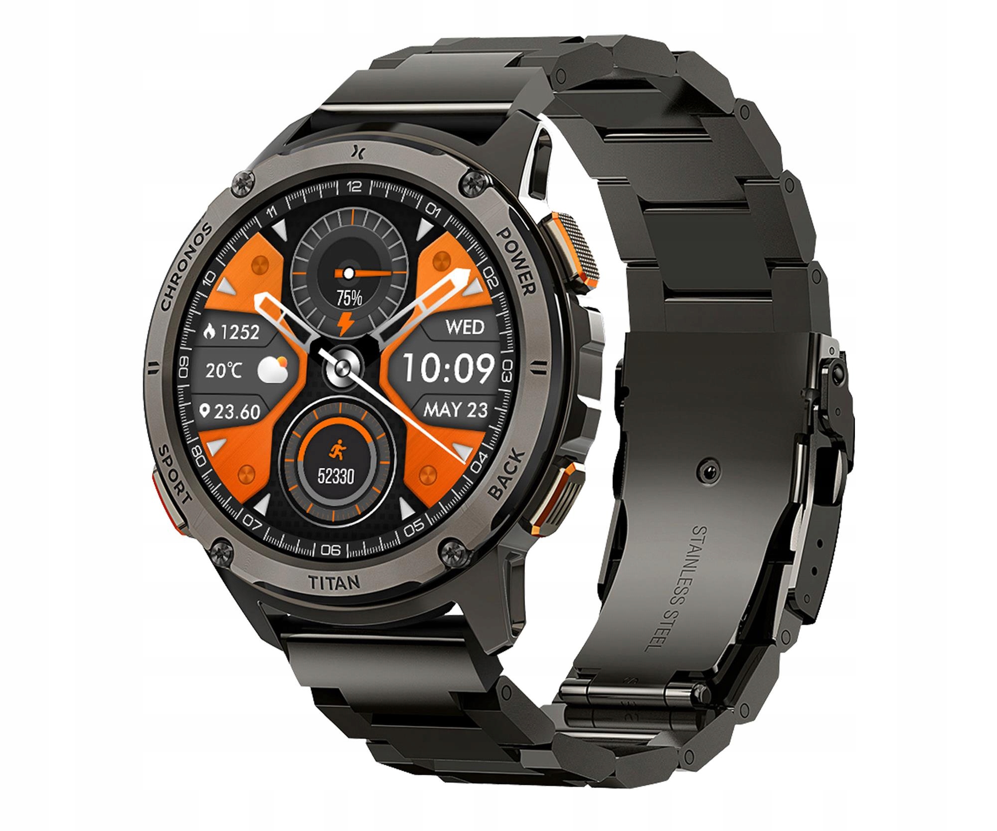 Smartwatch Maxcom FW110 czarny - Sklep, Opinie, Cena w Allegro.pl
