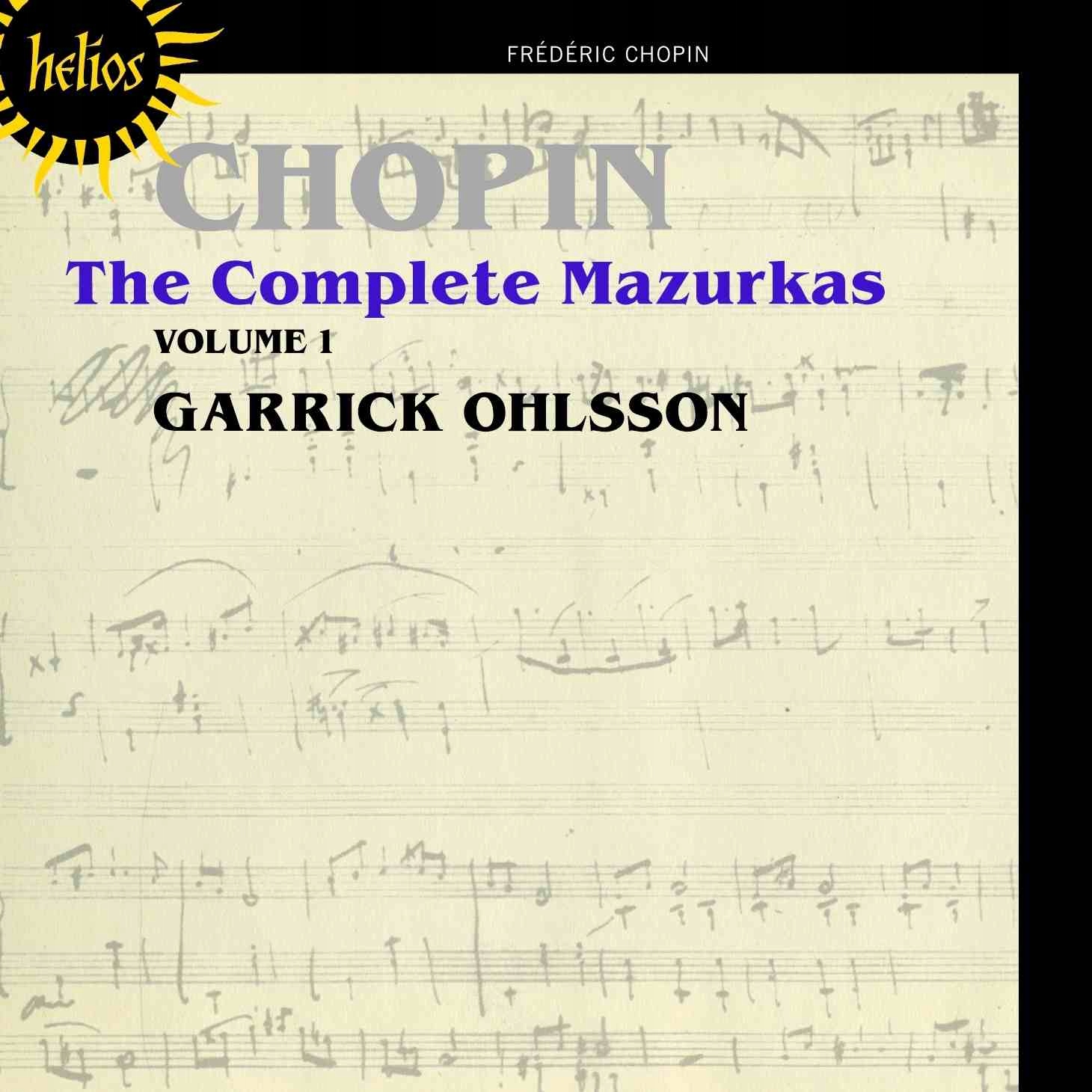 Chopin The Complete Mazurkas Vol. 1 Garrick Ohlsson HYPERION CD ...